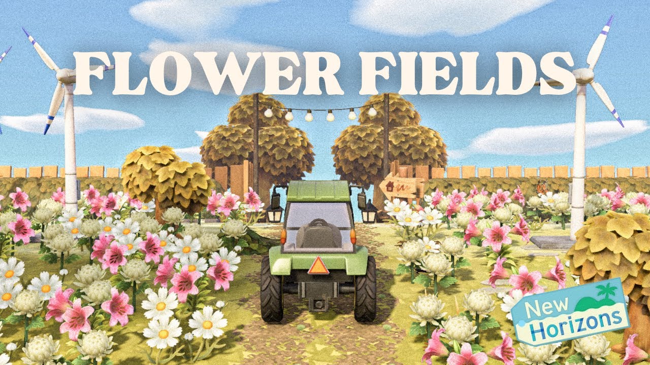 Foxtail Flower Fields 🦊 | Animal Crossing New Horizons - YouTube