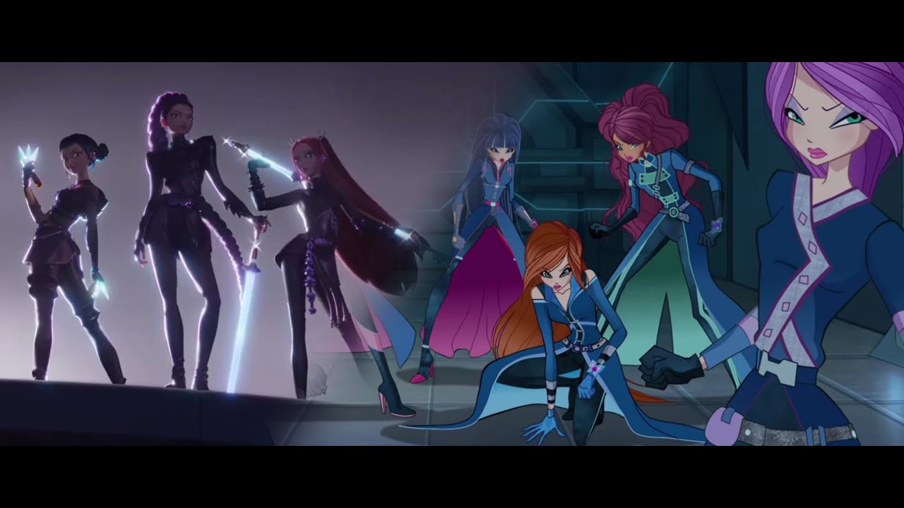 Transformation outfit sequence is so familiar (World of Winx X KPop ...