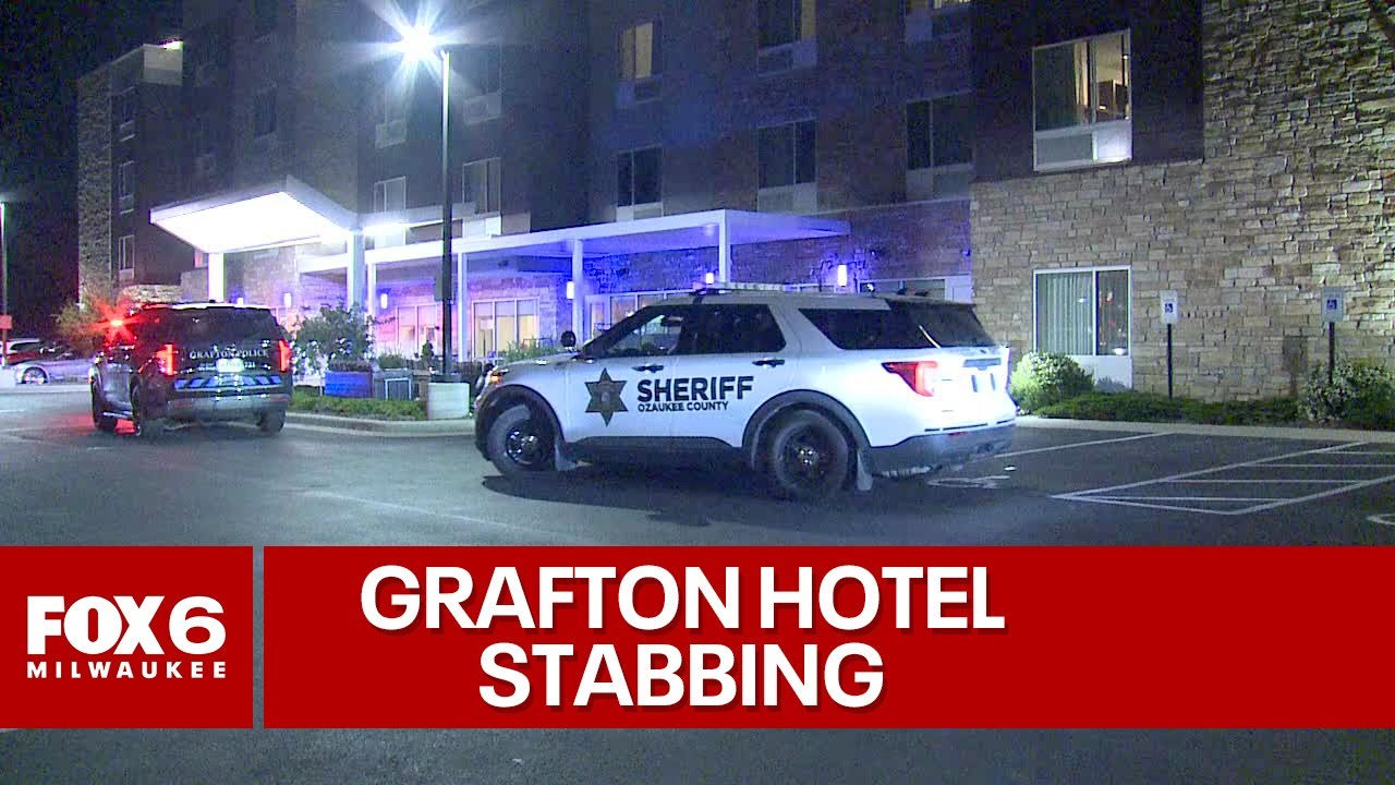 Grafton hotel stabbing during argument | FOX6 News Milwaukee - YouTube