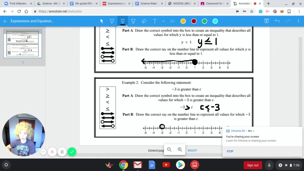 Lesson 34: Inequalities and Rays - YouTube