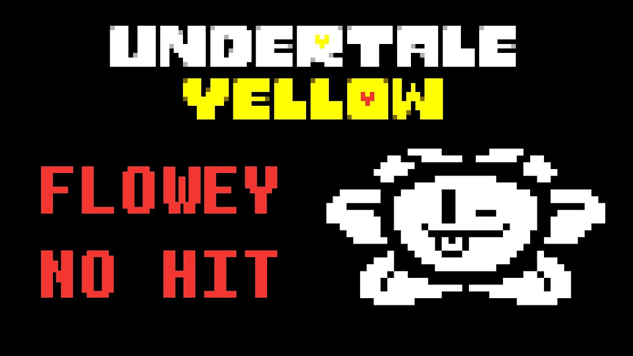 Undertale Yellow - Flowey HITLESS / NO HIT - YouTube