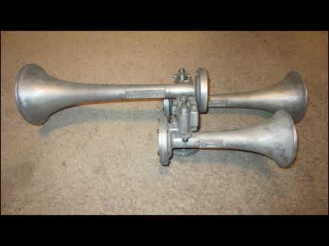 Nathan Airchime Old Cast P3 Train Horn - YouTube