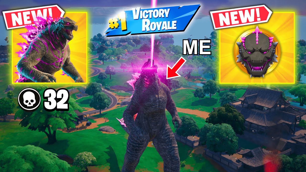 *GODZILLA PORTAL* ALL MYTHIC GUNS IN FORTNITE (NEW! Chapter 6 Season 1 ...