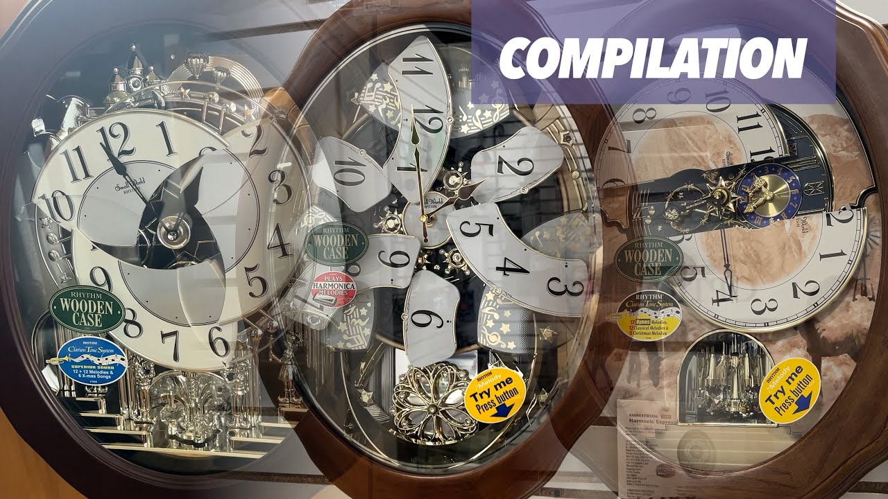 12 Minutes Of Musical Clocks at Time & Optics | Compilation: Volume 12 ...