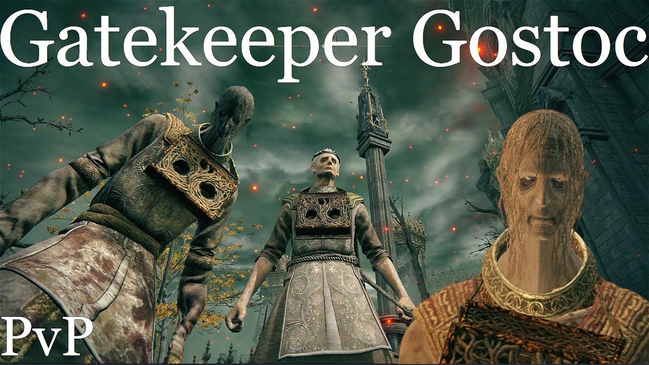 Elden Ring PVP As Gatekeeper Gostoc - YouTube
