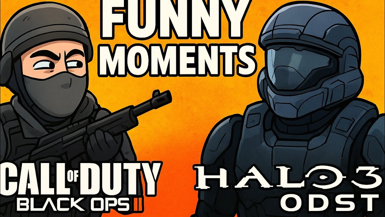 XBOX 360 Funny Moments! 😂 COD Black Ops 2 & Halo 3 ODST - YouTube