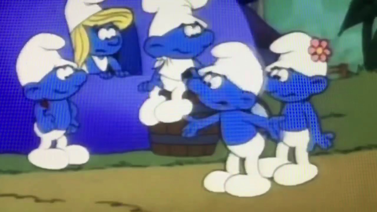 Smurfs smurfing in sign language funny - YouTube