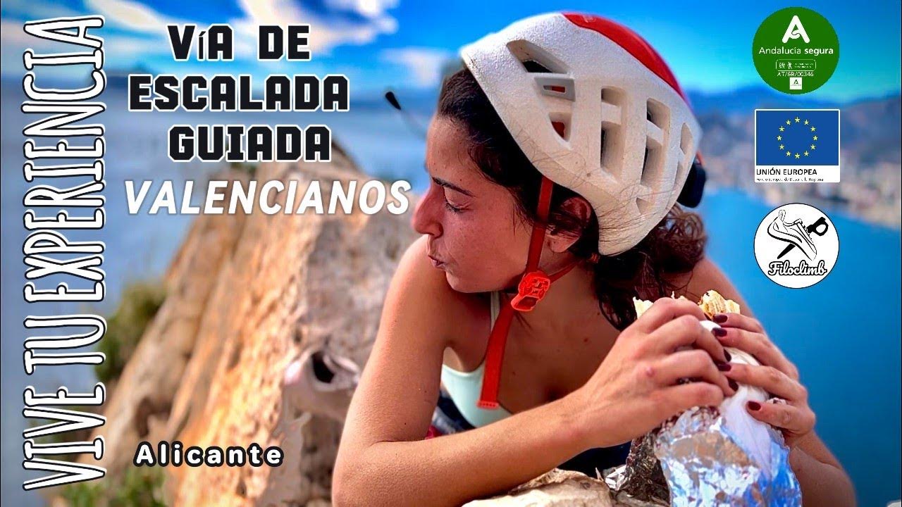 Alicante: Vía Valencianos al Peñón de Ifach con @Filoclimb - YouTube