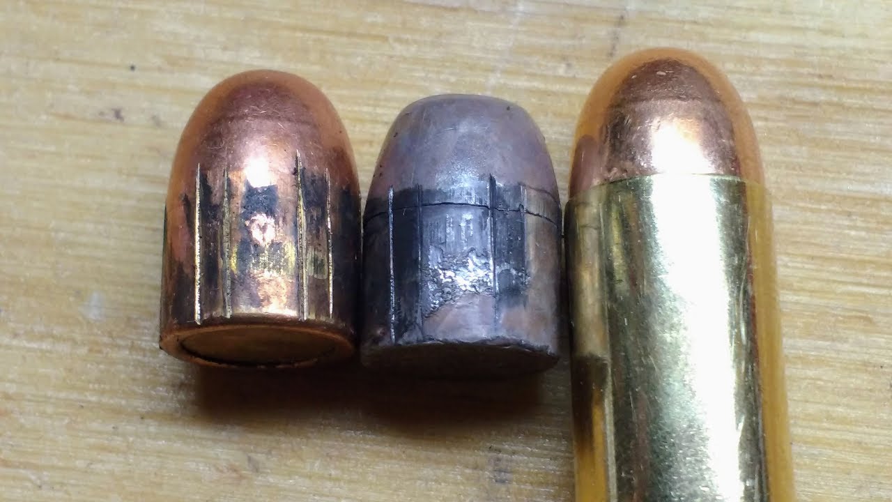Solved?? Weird marks on .45 Auto bullets - YouTube