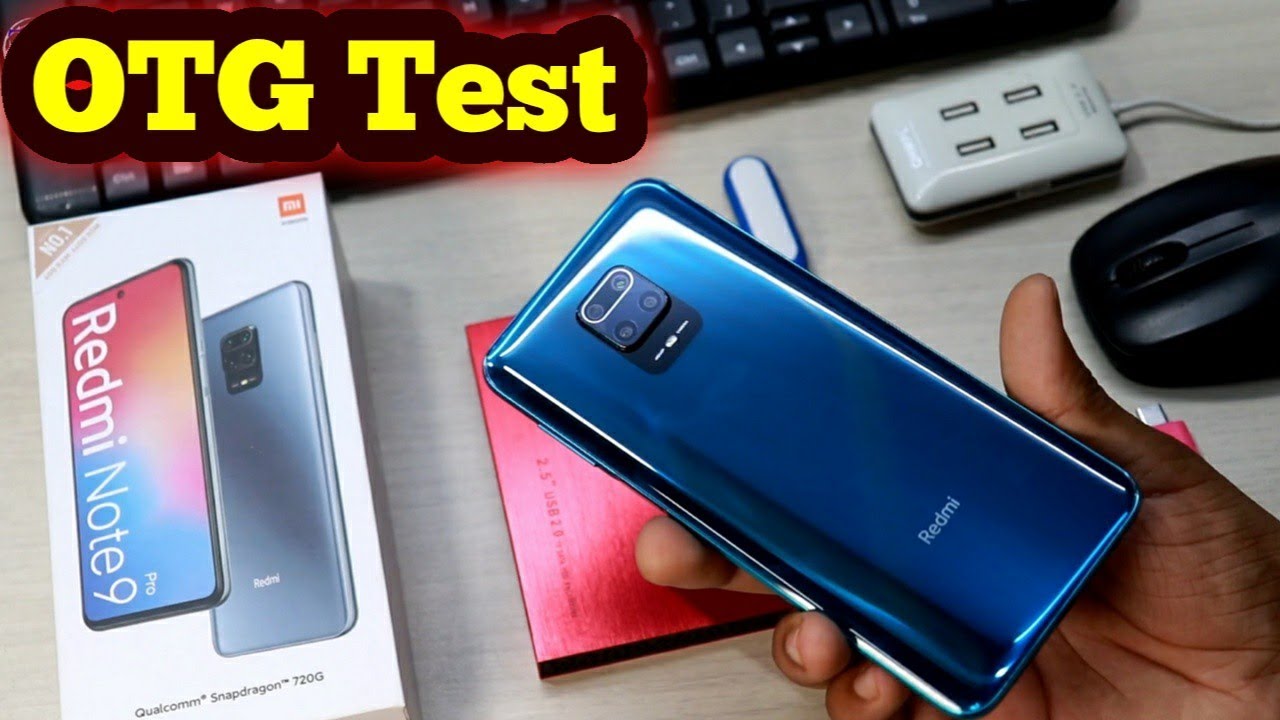 Redmi Note 9 pro OTG Test || 1TB hard drive Test - YouTube