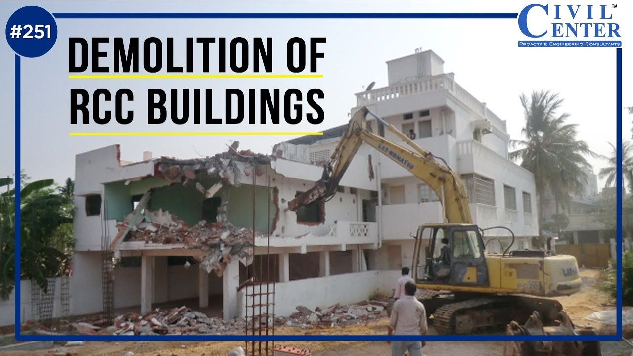 Demolition of RCC Buildings - YouTube