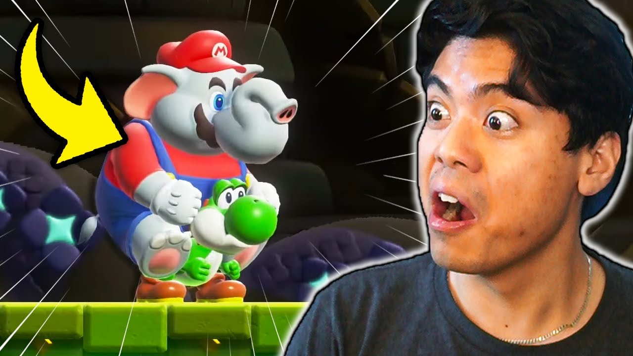 Mario Kart YouTuber Reacts To Mario Wonder FULL Direct! - YouTube