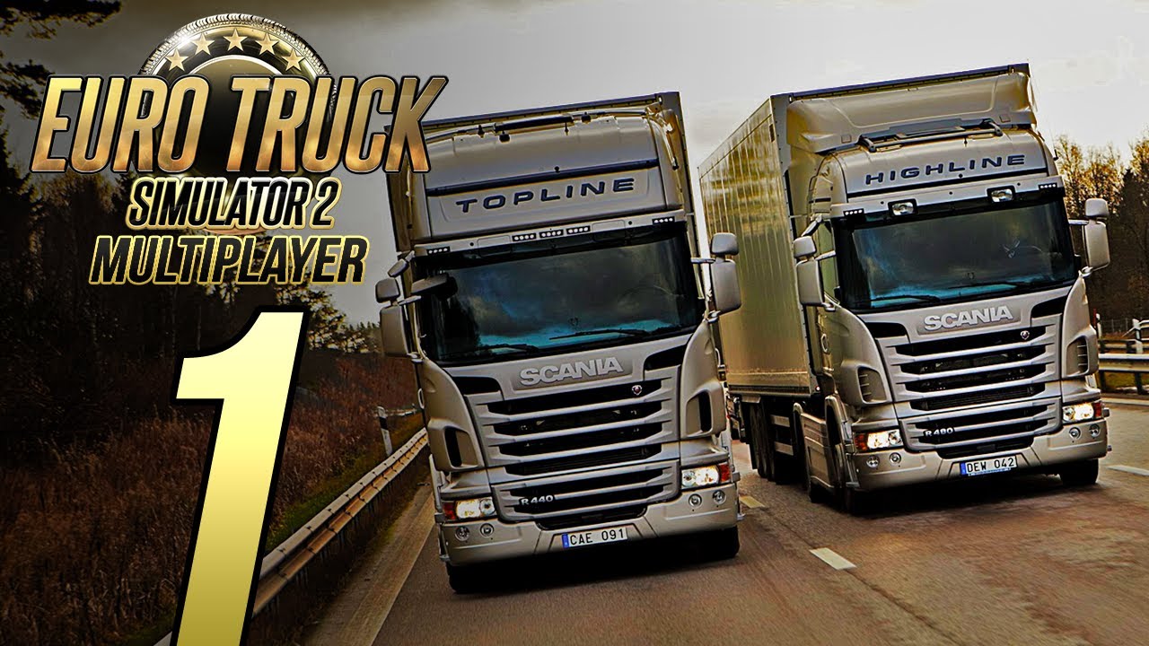 ETS 2 Multiplayer Mod - Episode 1 - Taking Flight! - YouTube