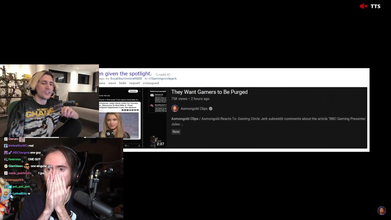 xQc Reacts to Asmongold's #1 Hatewatcher - YouTube