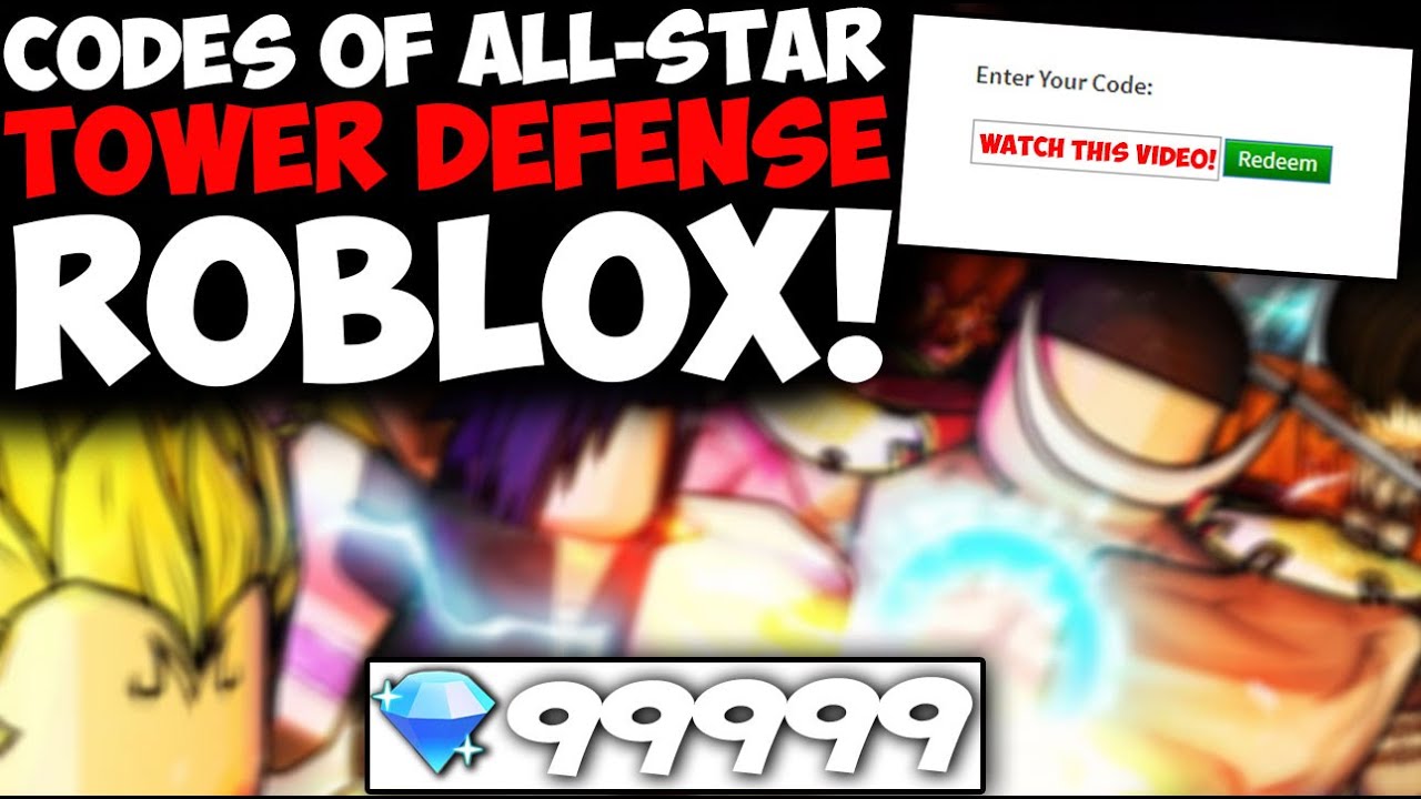 Codes of All Star Tower Defense Roblox! - YouTube