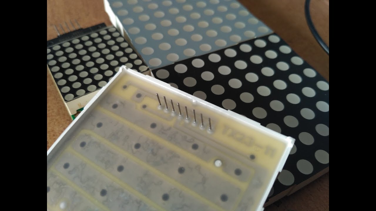 How To Identify 8*8 Led Matrix Pins (NEW) - YouTube