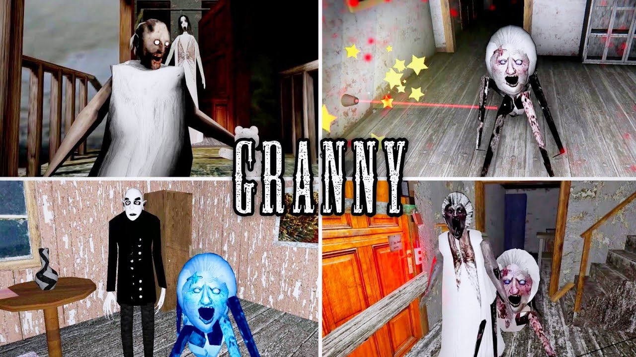 Granny Version 1.9 All Granny Remakes PC Full Gameplay | Granny New ...