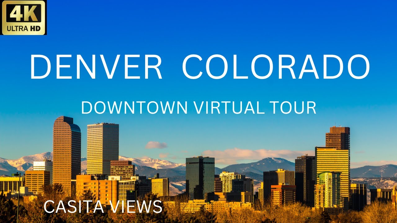 DENVER COLORADO / 4K DOWNTOWN TOUR - YouTube