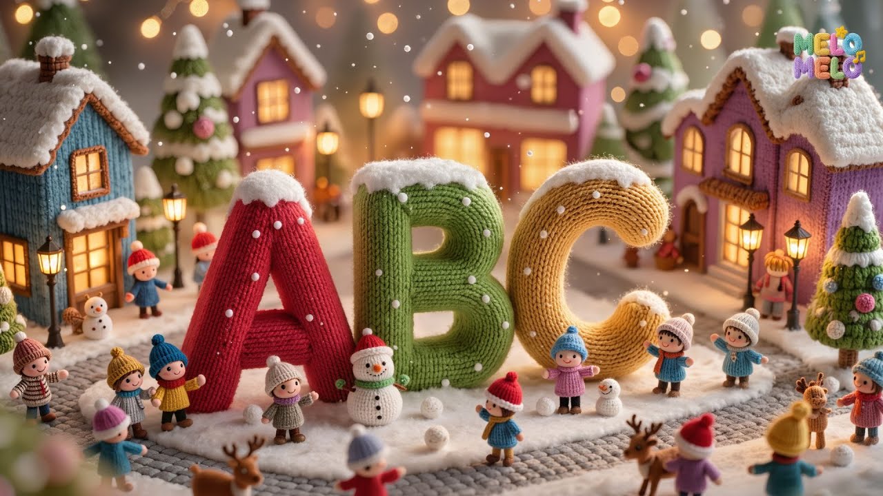 Christmas ABC Song for Kids | Alphabet Christmas Vocabulary | MeloMelo ...
