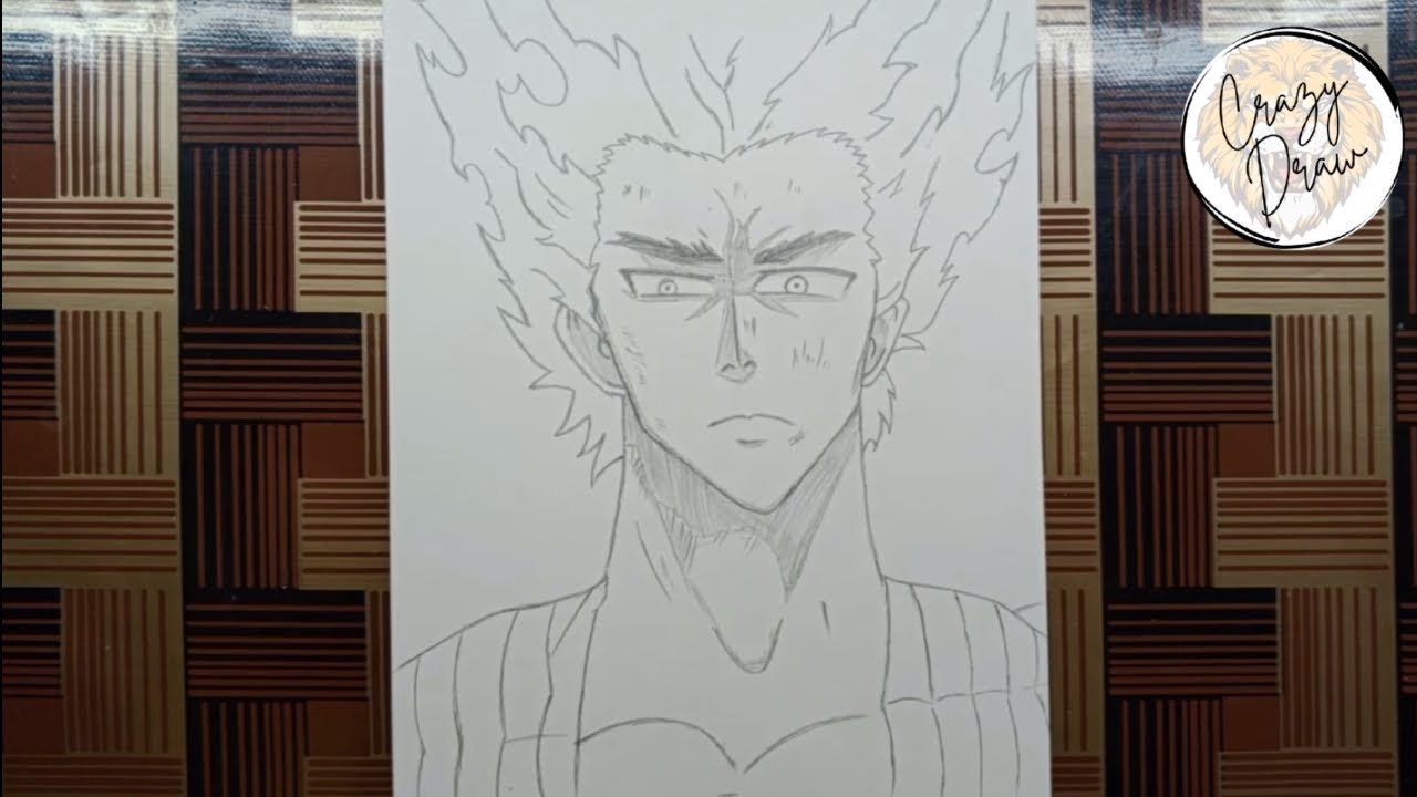 How To Draw Garou Step By Step || Easy Drawing For Beginners #garou # ...