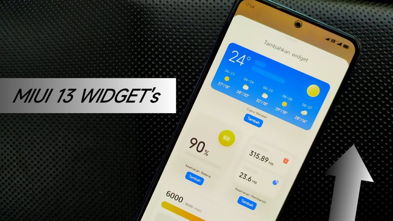 Pasang Widget MIUI 13 di Semua XIAOMI. - YouTube