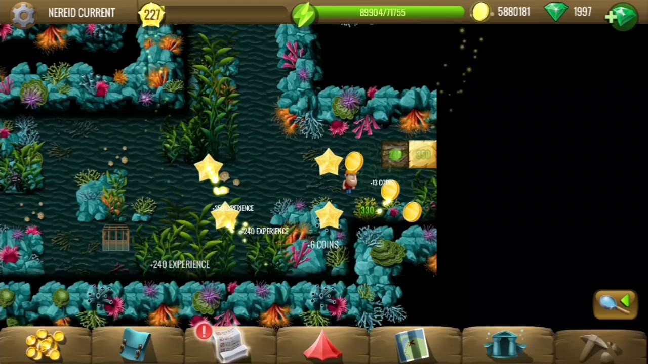 Nereid Current - #11 Atlantis Main - Diggy's Adventure - YouTube