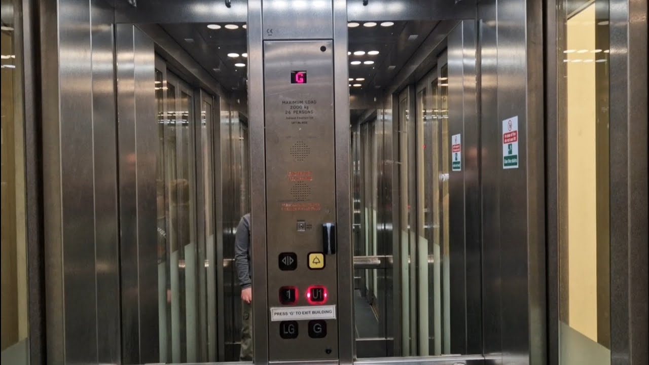 lifts @ Sheffield District Register Office. Oaklands elevator - YouTube