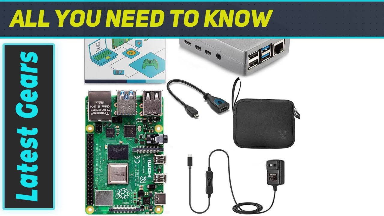 Vilros Raspberry Pi 4 4GB Basic Starter Kit: Unleash the Ultimate Power ...