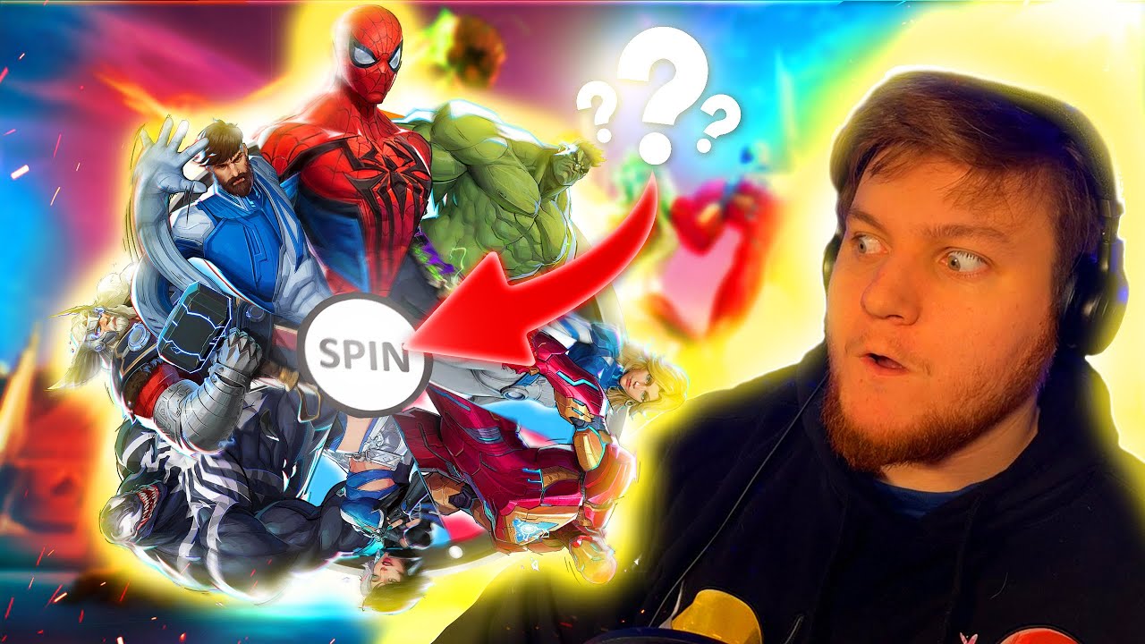 MARVEL RIVALS but the WHEEL decides!?? - YouTube