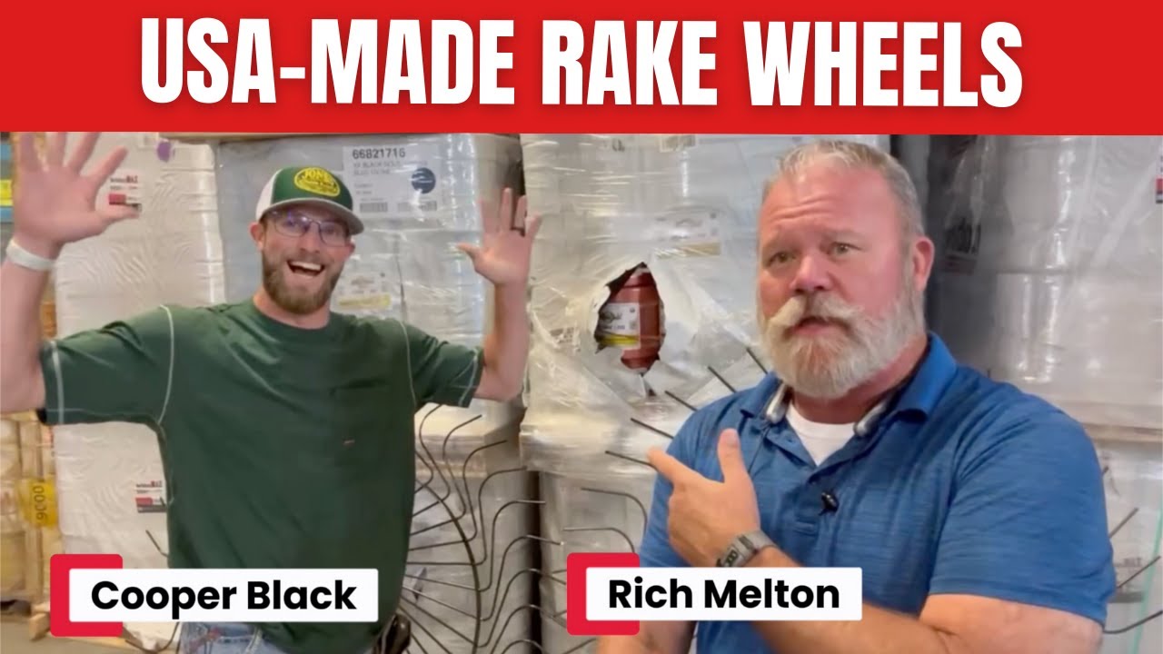 Perfect Fit Rake Wheels: USA-Made Quality for Every Field | Jones Twine ...