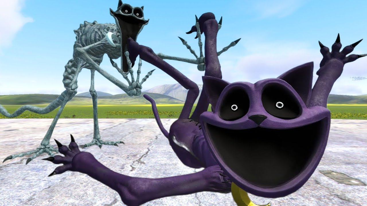 CURSED CAPPYCAT ATTACKED CATNAP POPPY PLAYTIME CHAPTER 3 in Garry's Mod ...