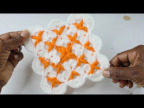 🧶EASY Crochet Motif Pattern | Step by Step Instructions - YouTube