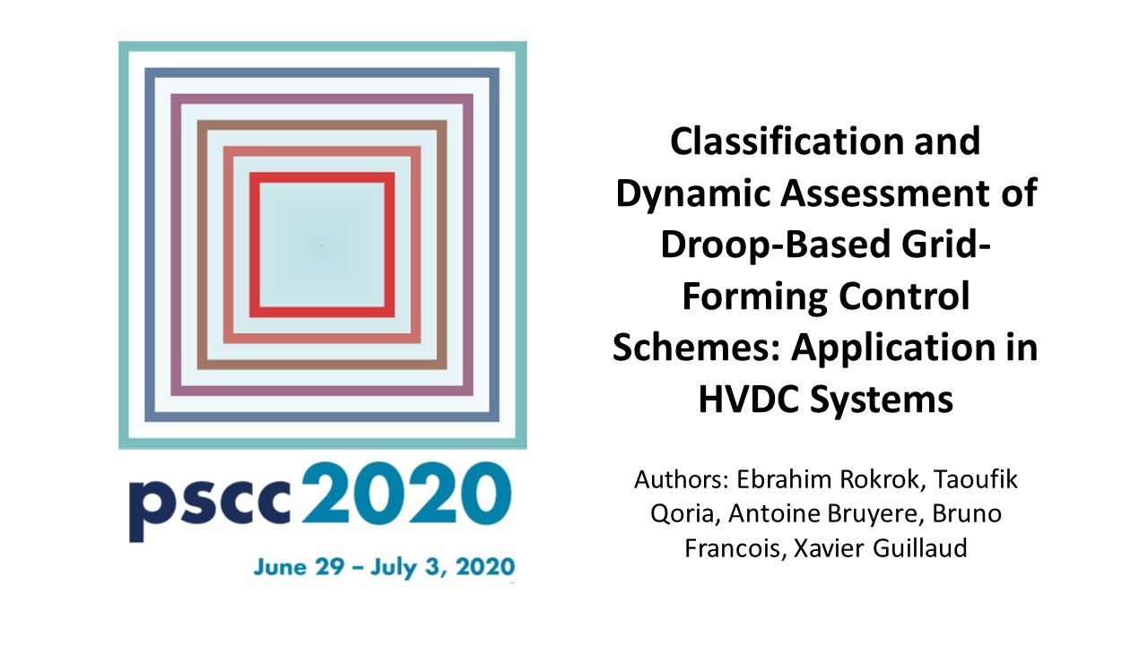 Classification and Dynamic Assessment of Droop-Based Grid-Forming ...