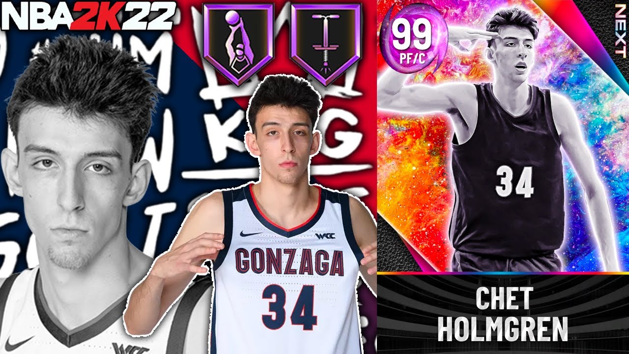 DARK MATTER CHET HOLMGREN GAMEPLAY! SHOULD YOU BET ON CHET IN NBA 2K22 ...