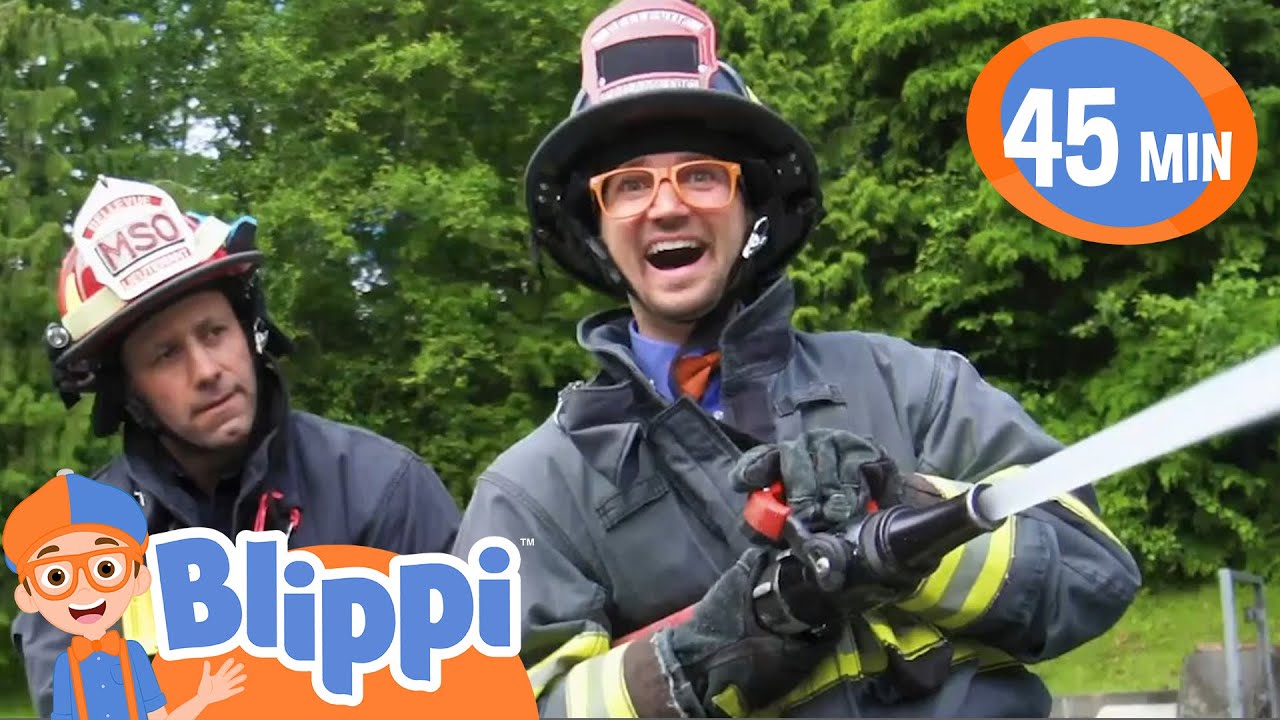 Fireman Song | BLIPPI | Educational Songs For Kids - YouTube