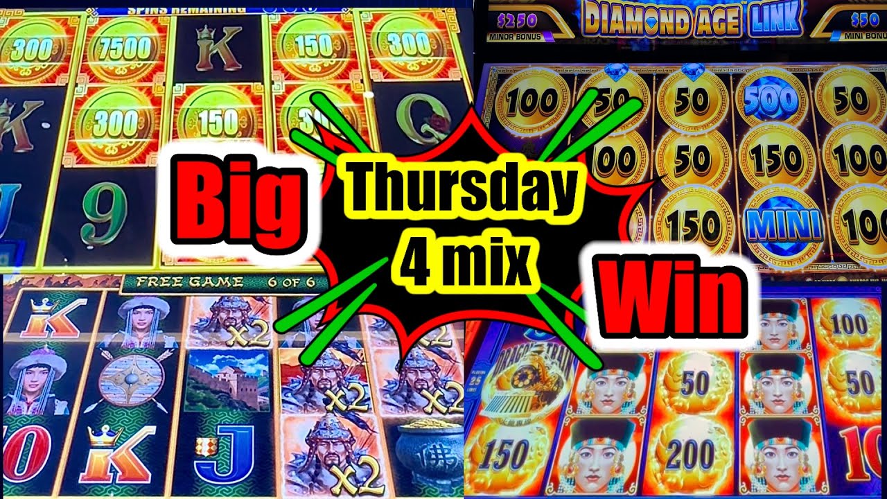 Pokies Thursday 4 mix $800 all machines winning. Genghis Khan Dragon ...