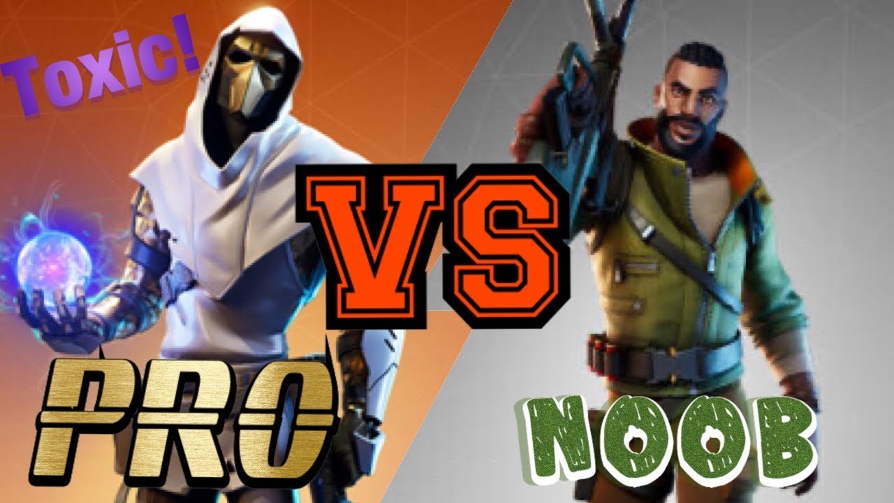 PRO vs NOOB in Fortnite - YouTube
