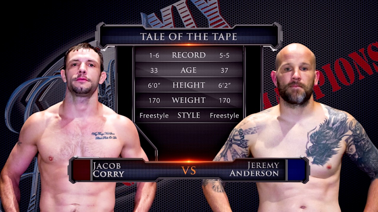 Caged Aggression XIX "Clash of Champions" Night 2 Fight 4. Jacob Corry ...