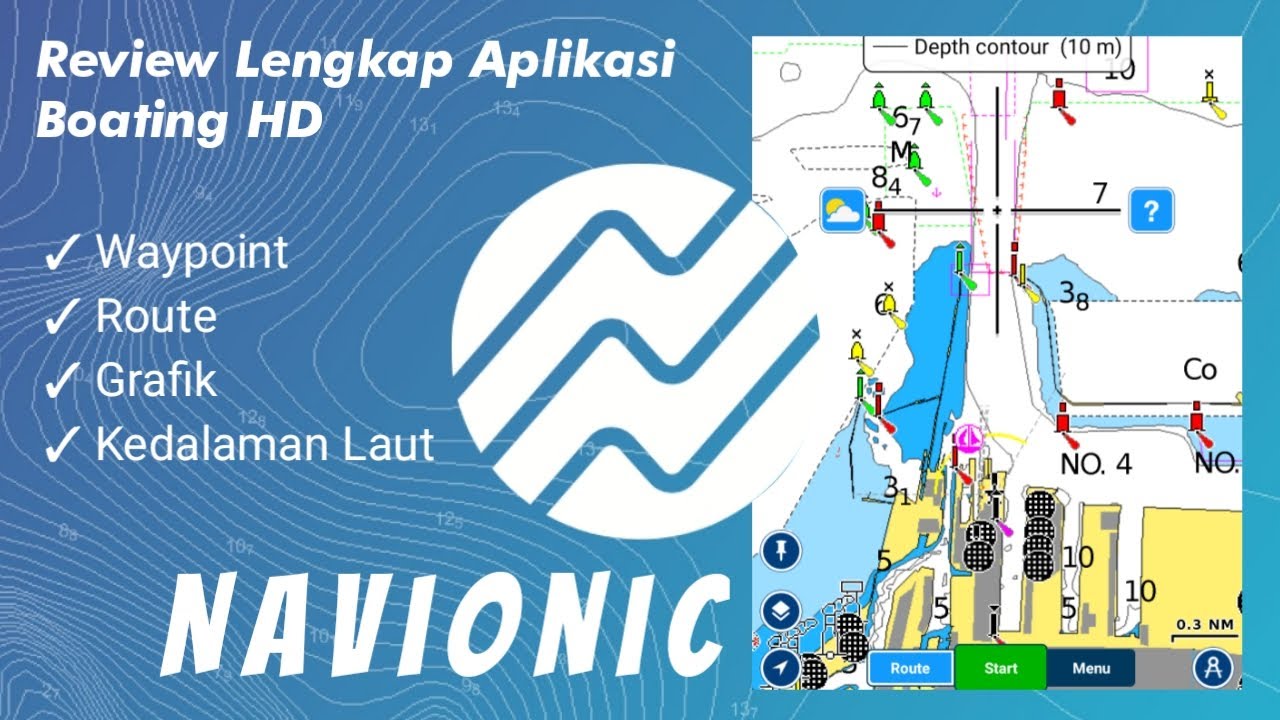REVIEW SINGKAT LENGKAP NAVIONIC / BOATING HD ||Yt Pelaut Indonesia ...
