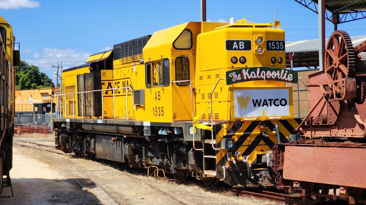 WAGR A/AA/AB Class AB1535 - Engine demonstration - YouTube