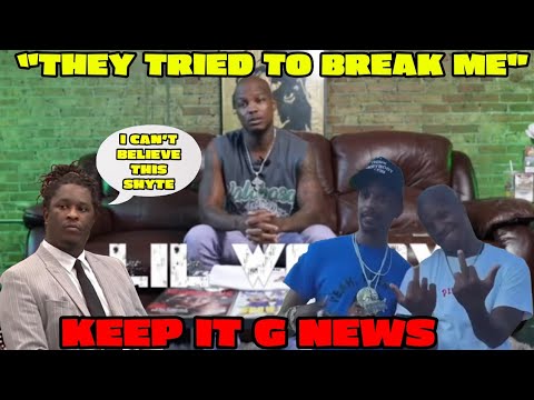 YSL WOODY PLAYING VICTIM ON DJU TV - YouTube