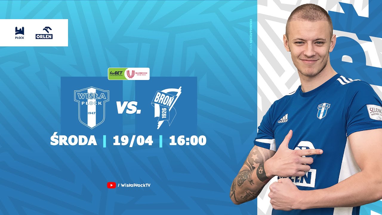 forBET Mazowiecki Puchar Polski | Wisła II Płock - RKP 1926 Broń Radom ...