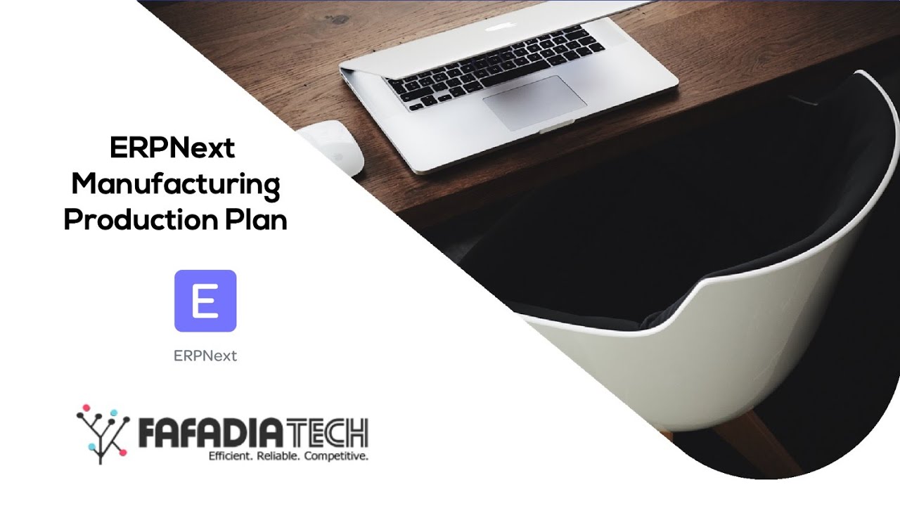 ERPNext Manufacturing Production Plan - YouTube