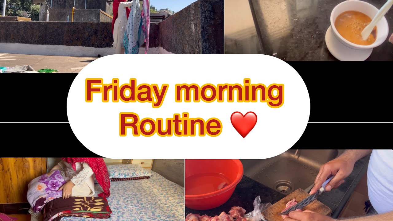 Friday Routine ️| Half day Vlog| Busy day - YouTube