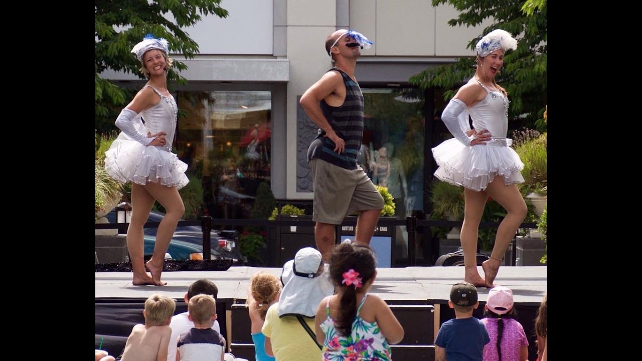 The Silver Starlets acrobatics, sparkles, and smiles - YouTube