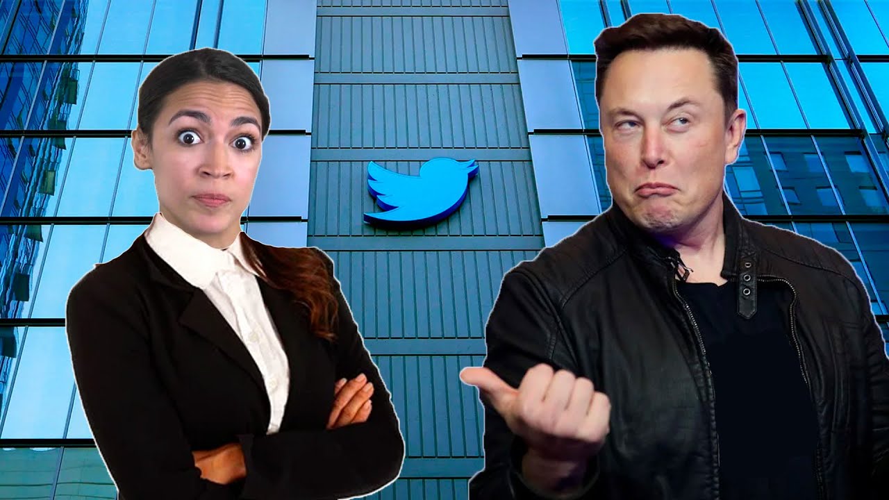ELON tells AOC to GTFO! - YouTube