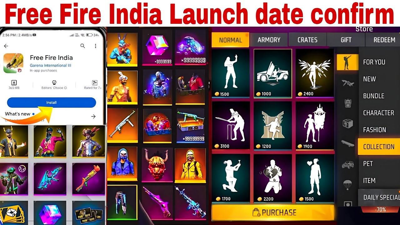 FF India Coming soon - YouTube