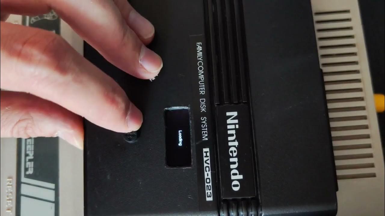 Family Computer Disk System FDSkey - YouTube