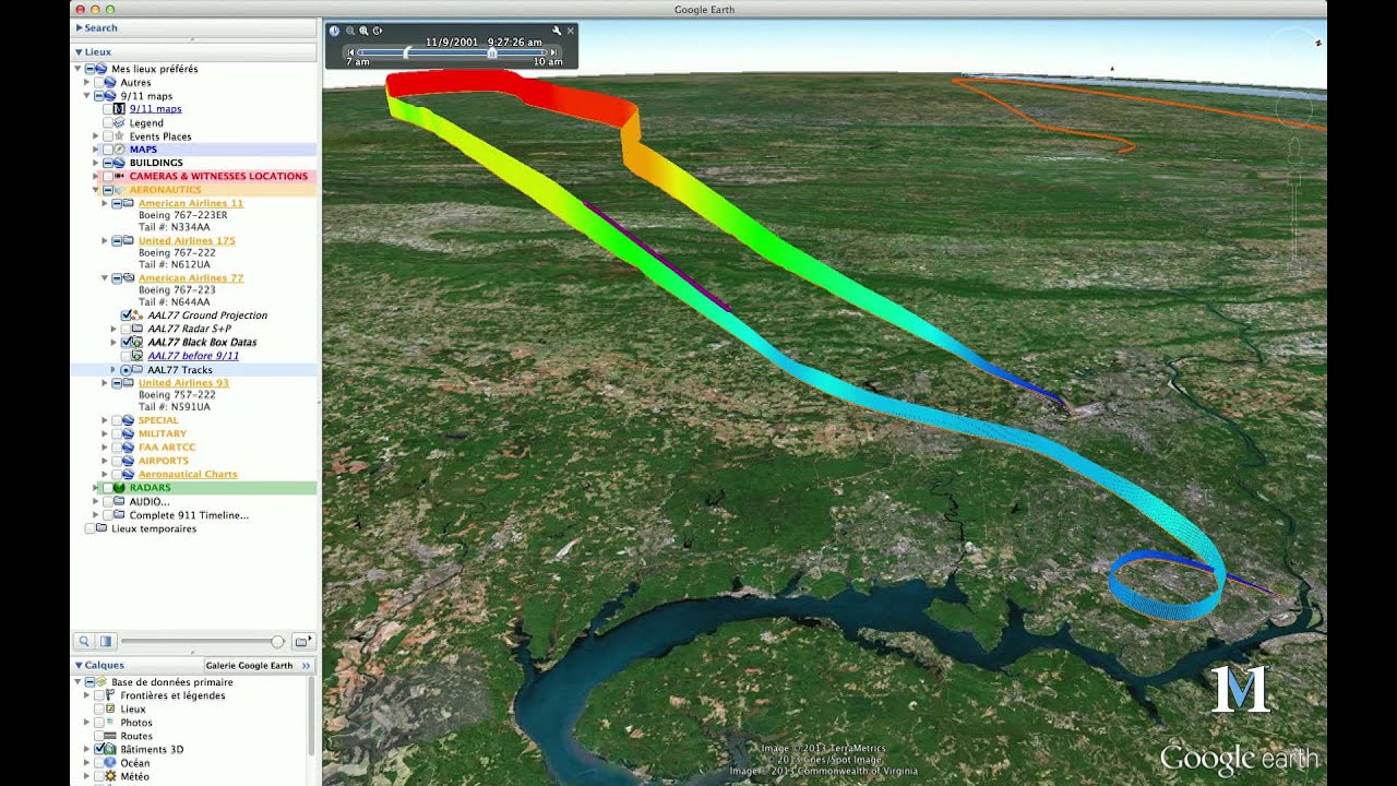 9/11 maps Overview - YouTube