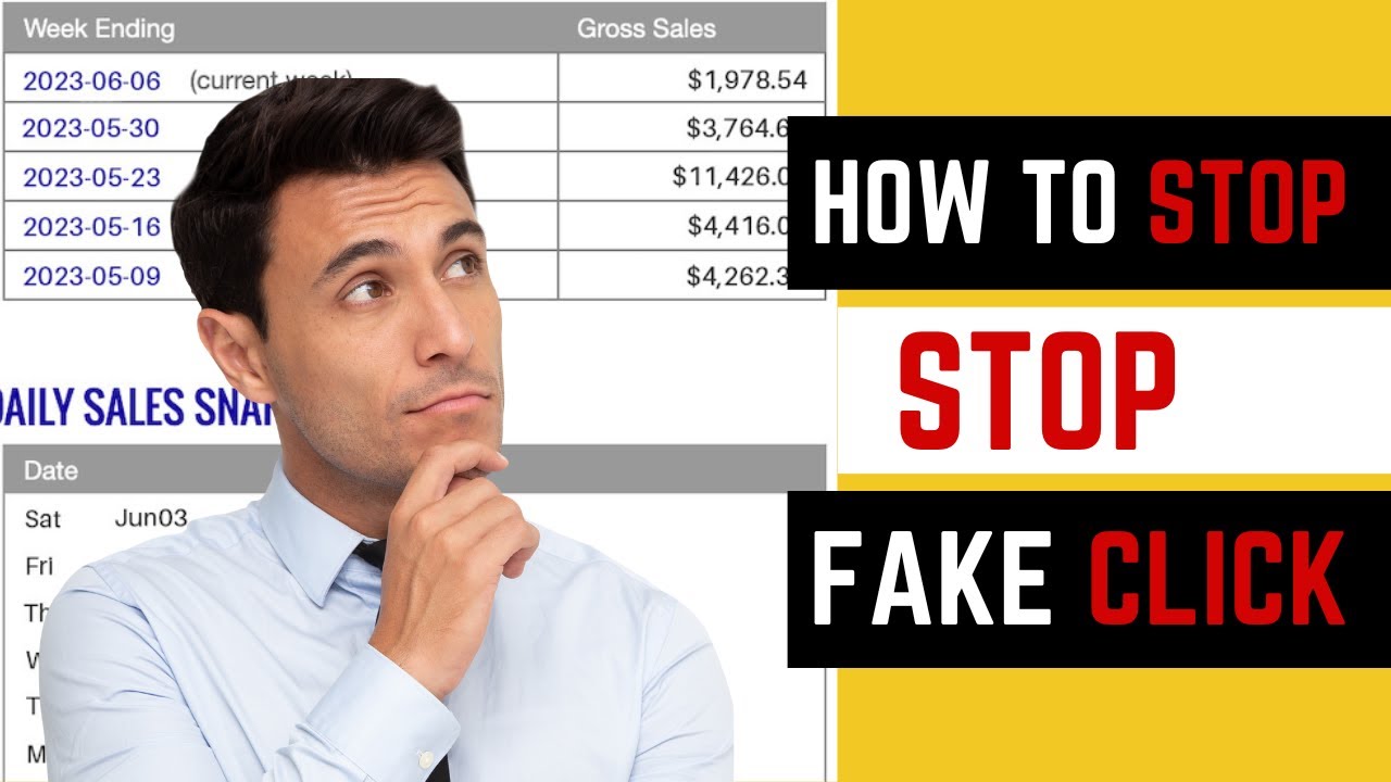 BEST Ways TO🛑 STOP FAKE CLICK ️ secret revealed ||chandan sharma - YouTube